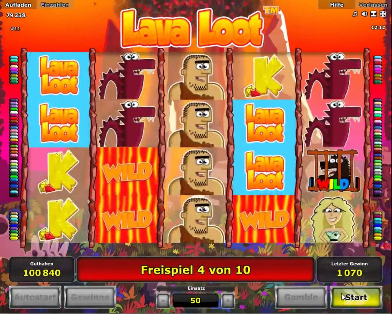 Lava Loot kostenlos spielen - Novoline / Novomatic - Novoline Casino