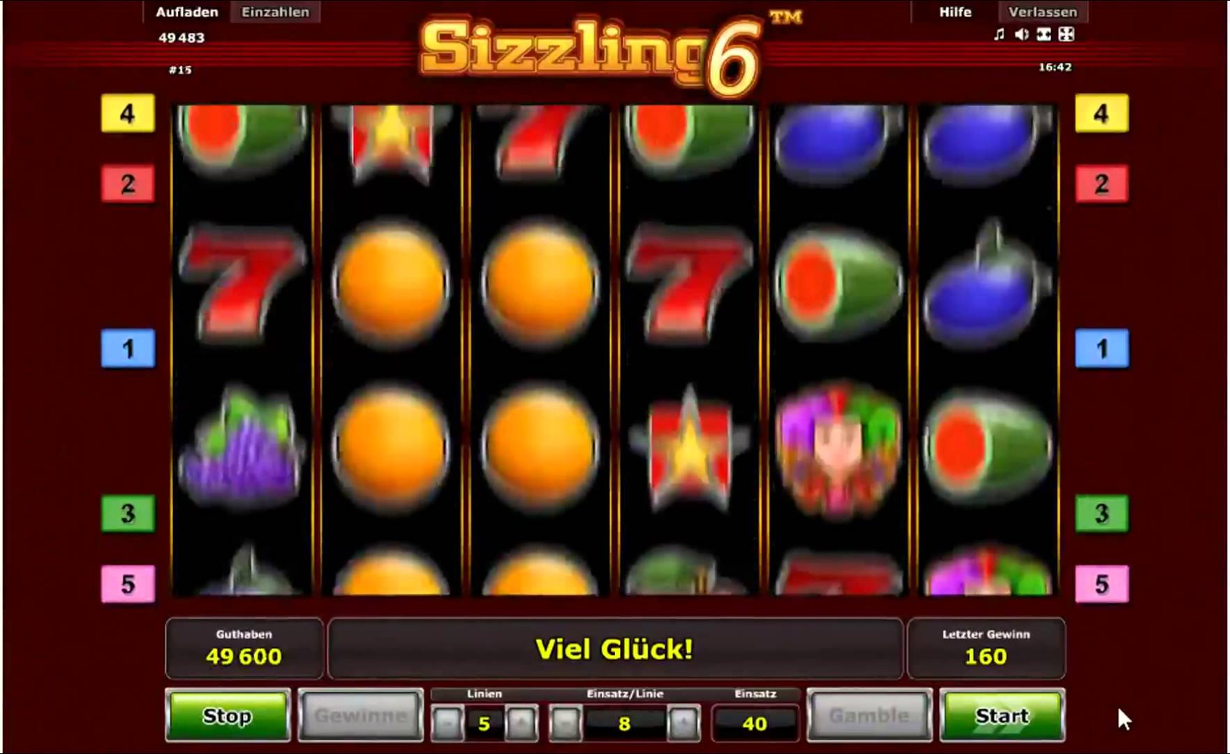 Sizzling 6 kostenlos spielen - Novoline / Novomatic - Novoline Casino